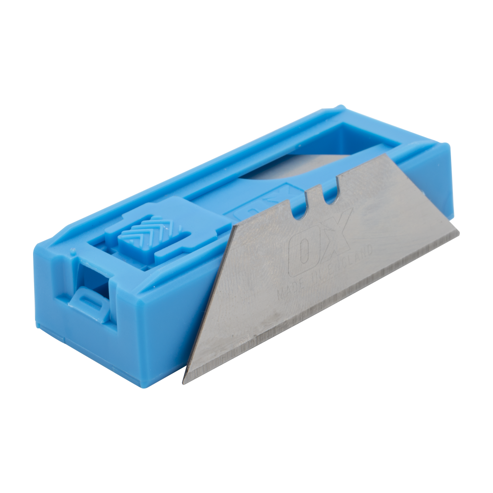 OX Pro Heavy Duty Knife Blades & Dispenser (10 Pack) - OX Tools UK