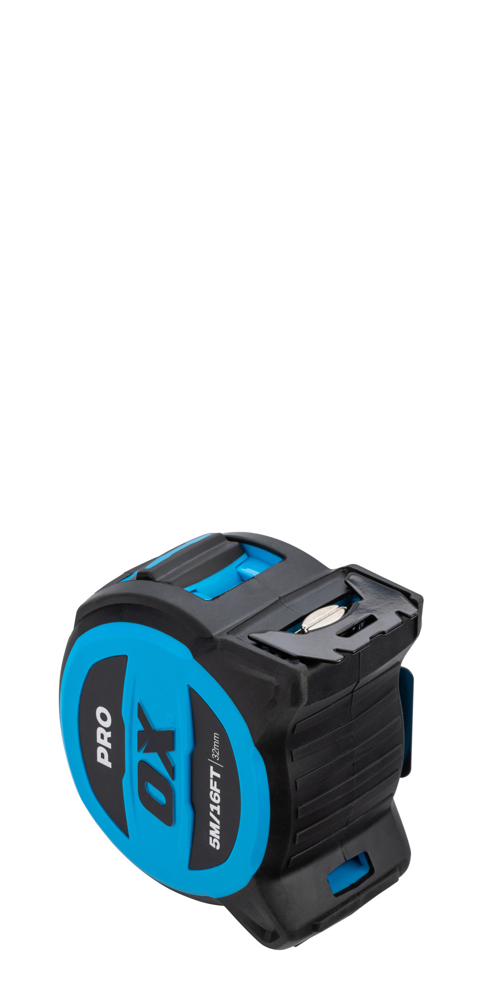 OX Pro 5m/16ft Tuff Blade Tape Measure - Magnetic Dual Hook & 32mm Wide ...